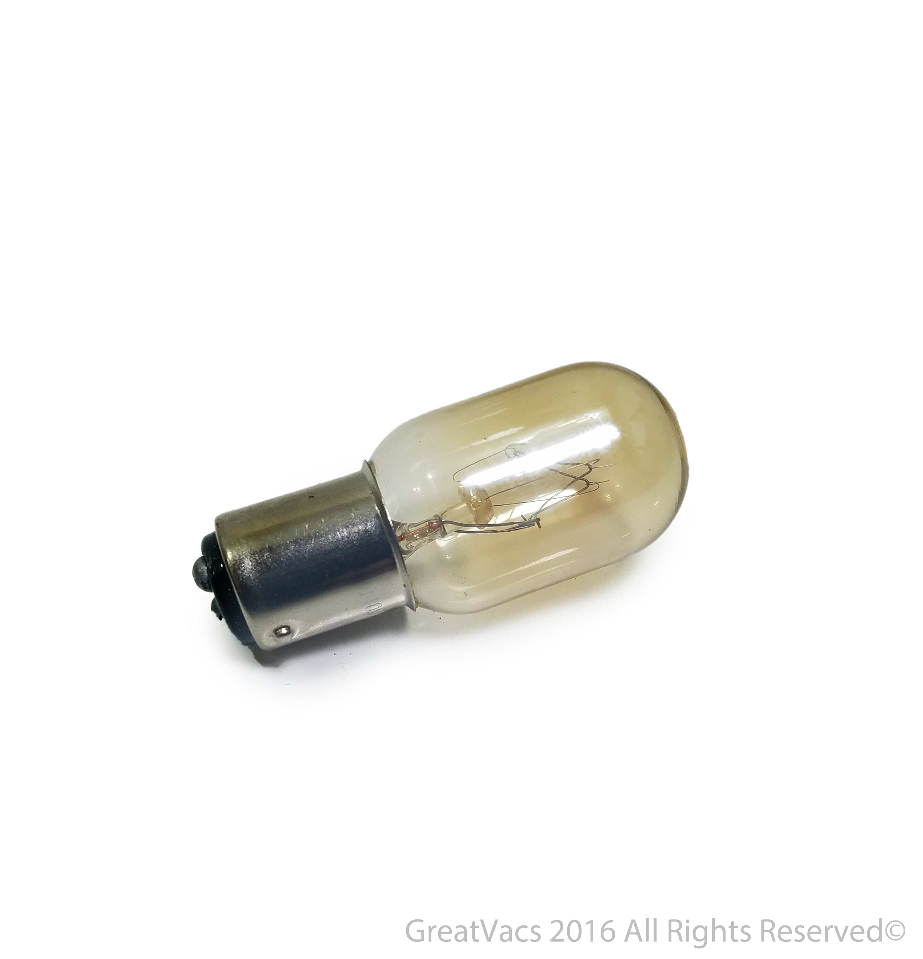Replacement Light Bulb for the Prolux PLC6K Upright Vacuum Cleaner ...