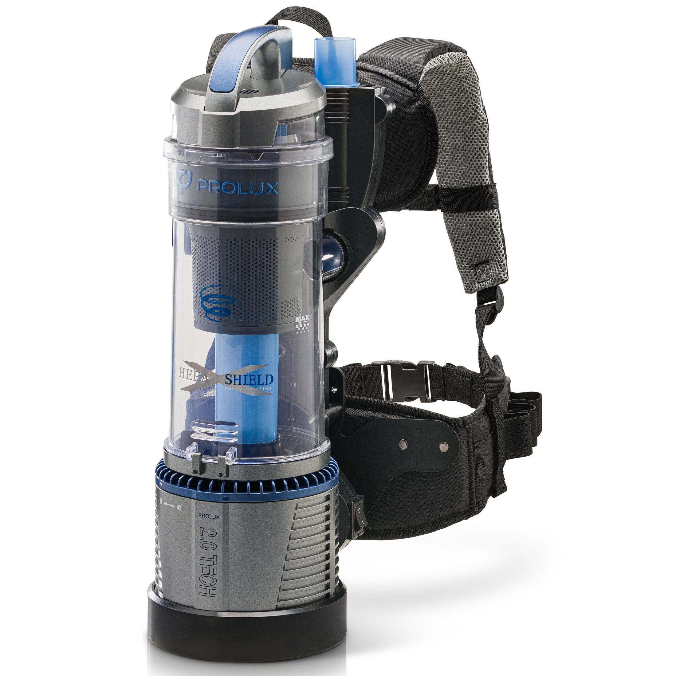 Lightweight Prolux 2.0 Bagless Upright Backpack Vacuum w/ 5 YR Warrant ...