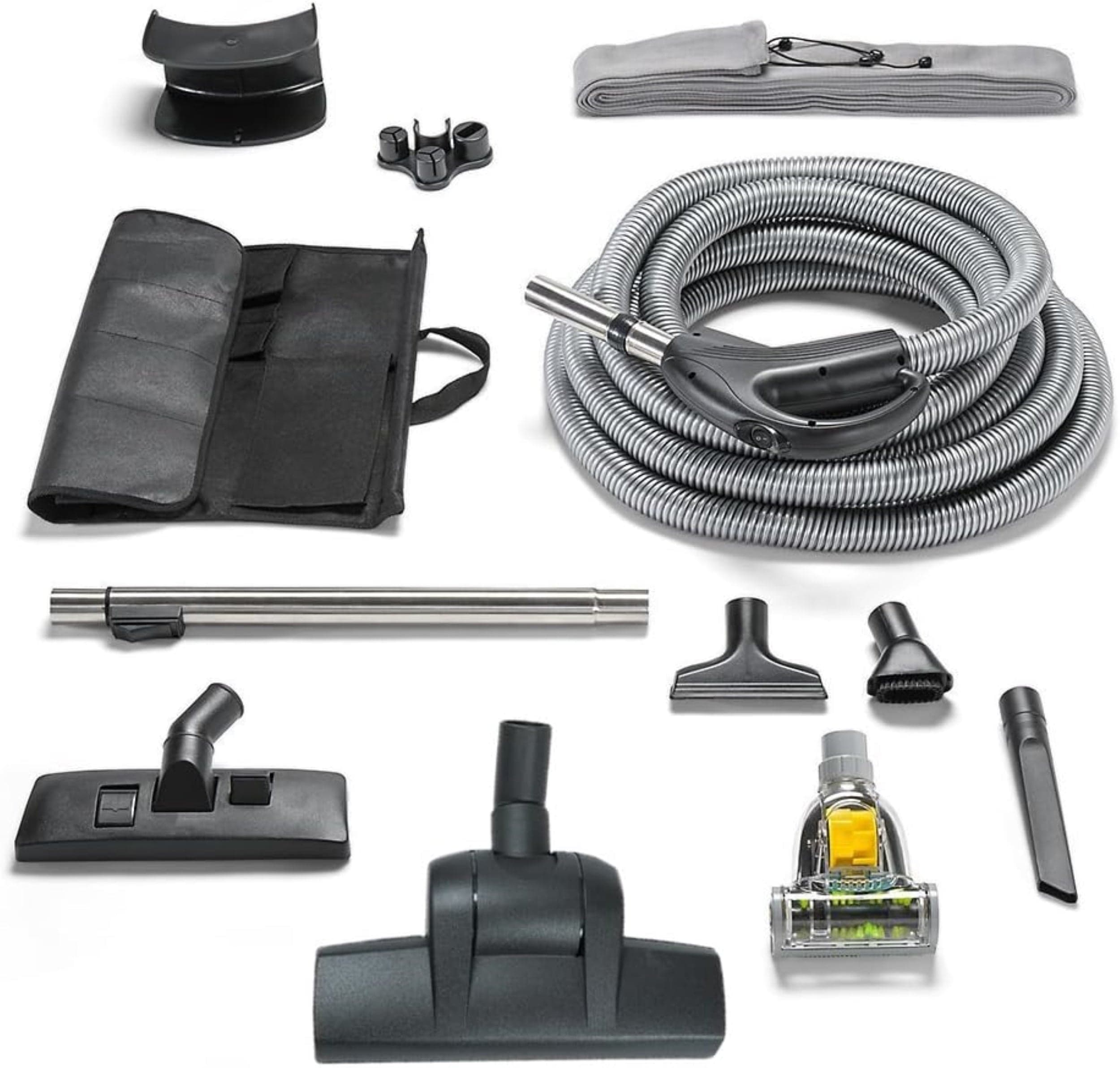 Universal Central Vacuum Hose Kit with Milti Surface Floor Tools by Pr ...