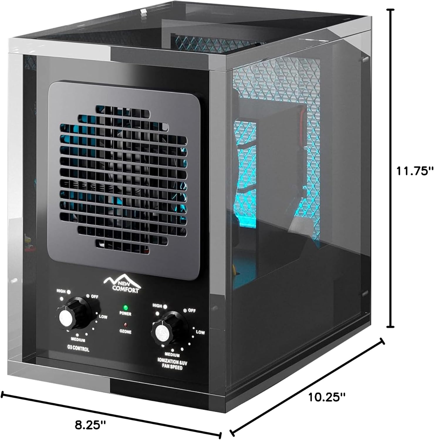 New Comfort Powerful 6 Stage Air Purifier Ozone Generator by Prolux Prolux Cleaners